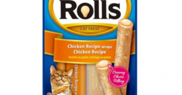 CHURU ROLLS CAT CHICKEN (4u)