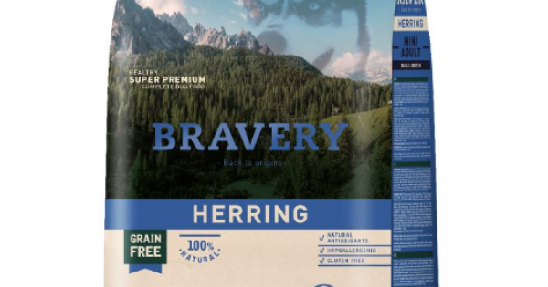 BRAVERY HERRING (Arenque) MINI ADULT SMALL BREEDS (2 y 7 kls)
