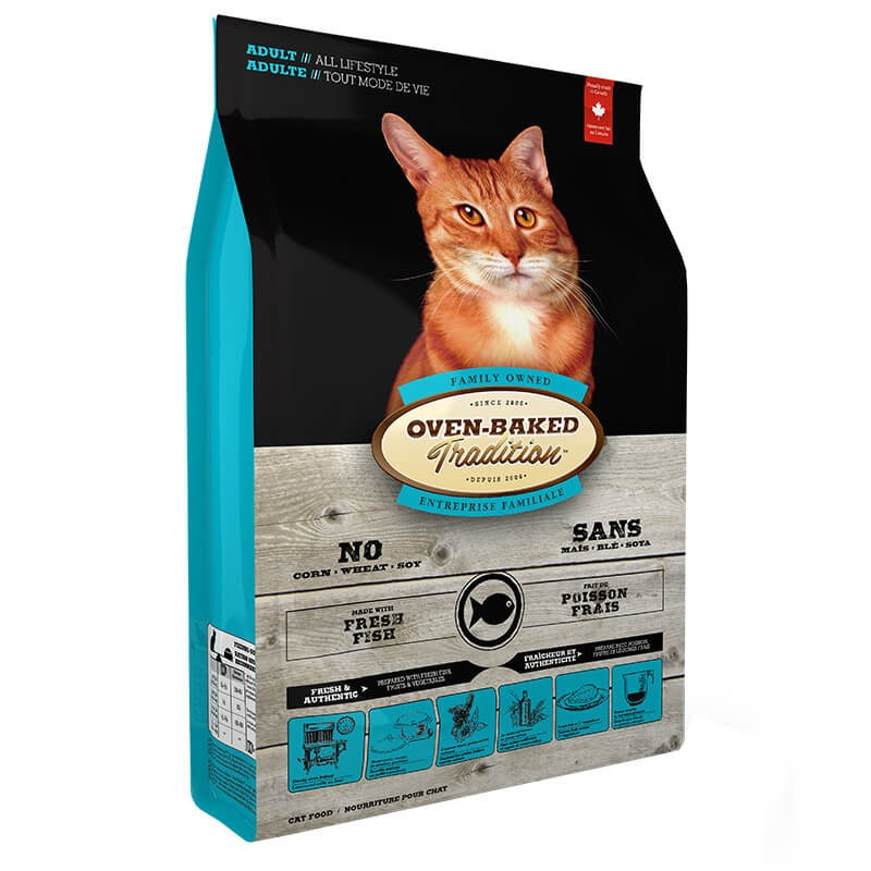 Oven-Baked CAT Tradition Pescado Adulto (2,27 y 4,54 kls)