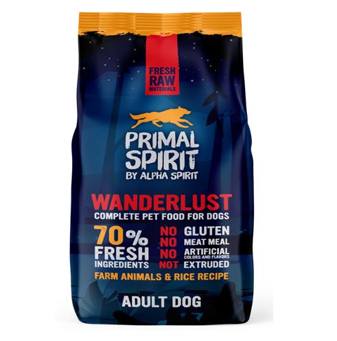 Alpha Spirit Primal Wanderlust (12Kg)